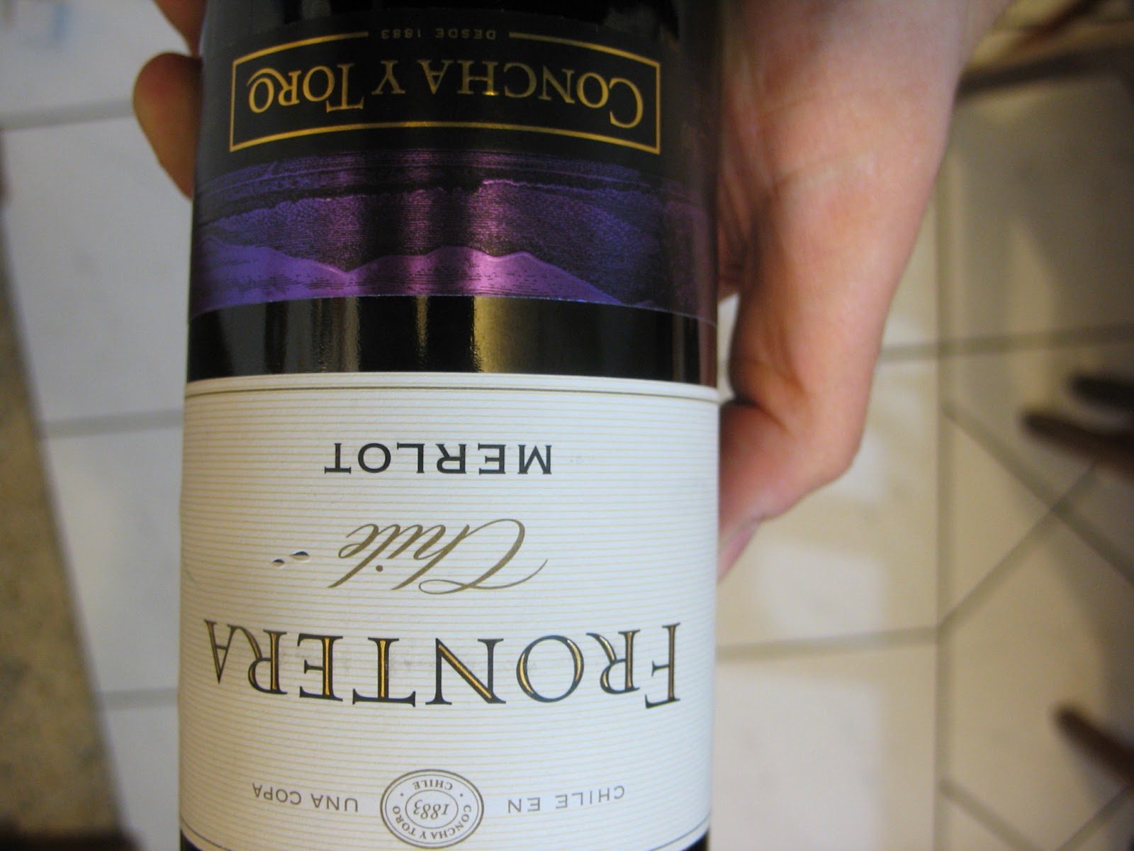 Sabor de Tabaco: Frontera Merlot Concha y Toro